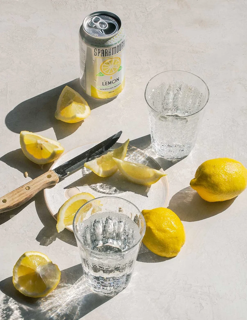 Lemon Sparkling Water — Sparkmouth