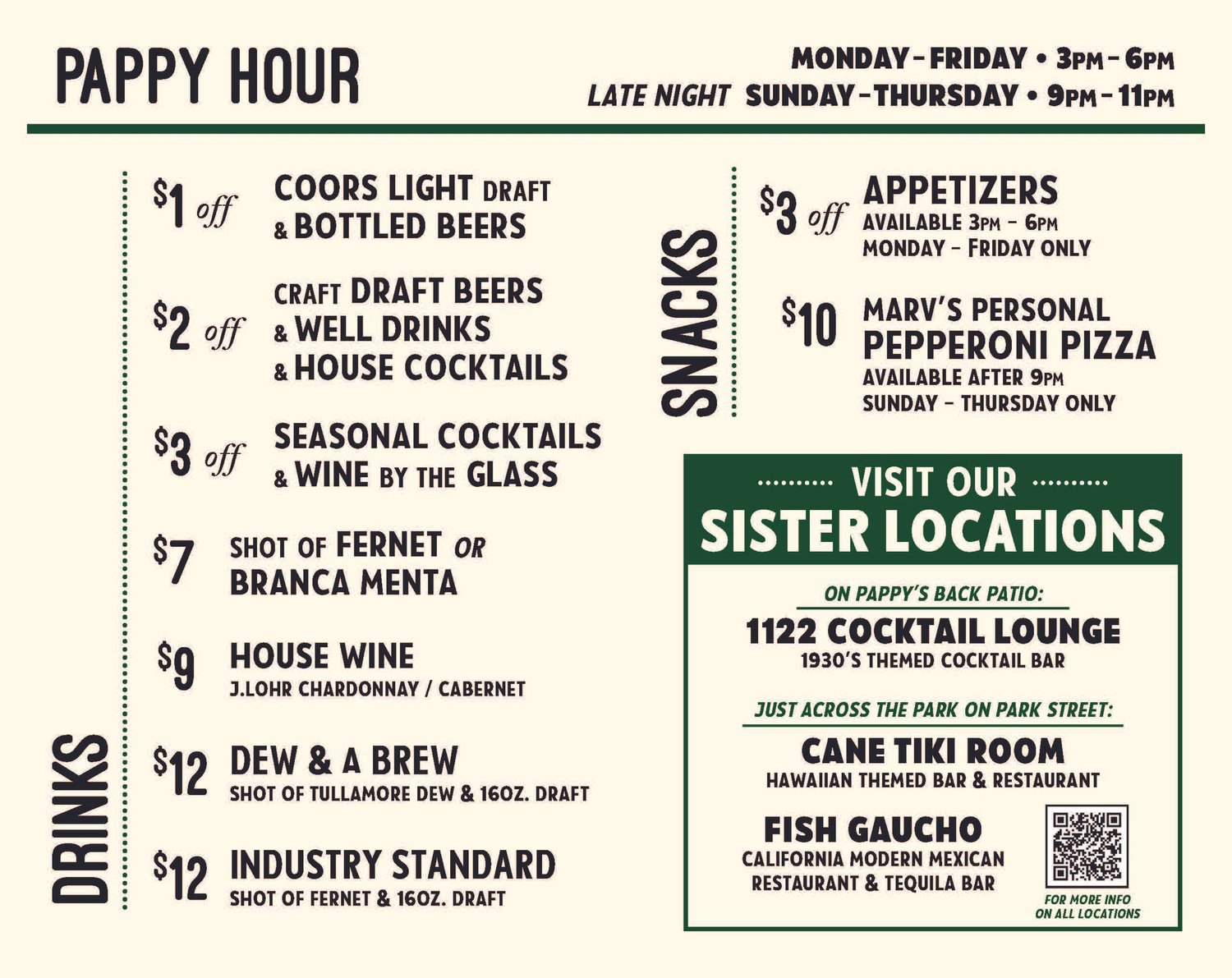 Pappy Hour — PappyMcGregor's