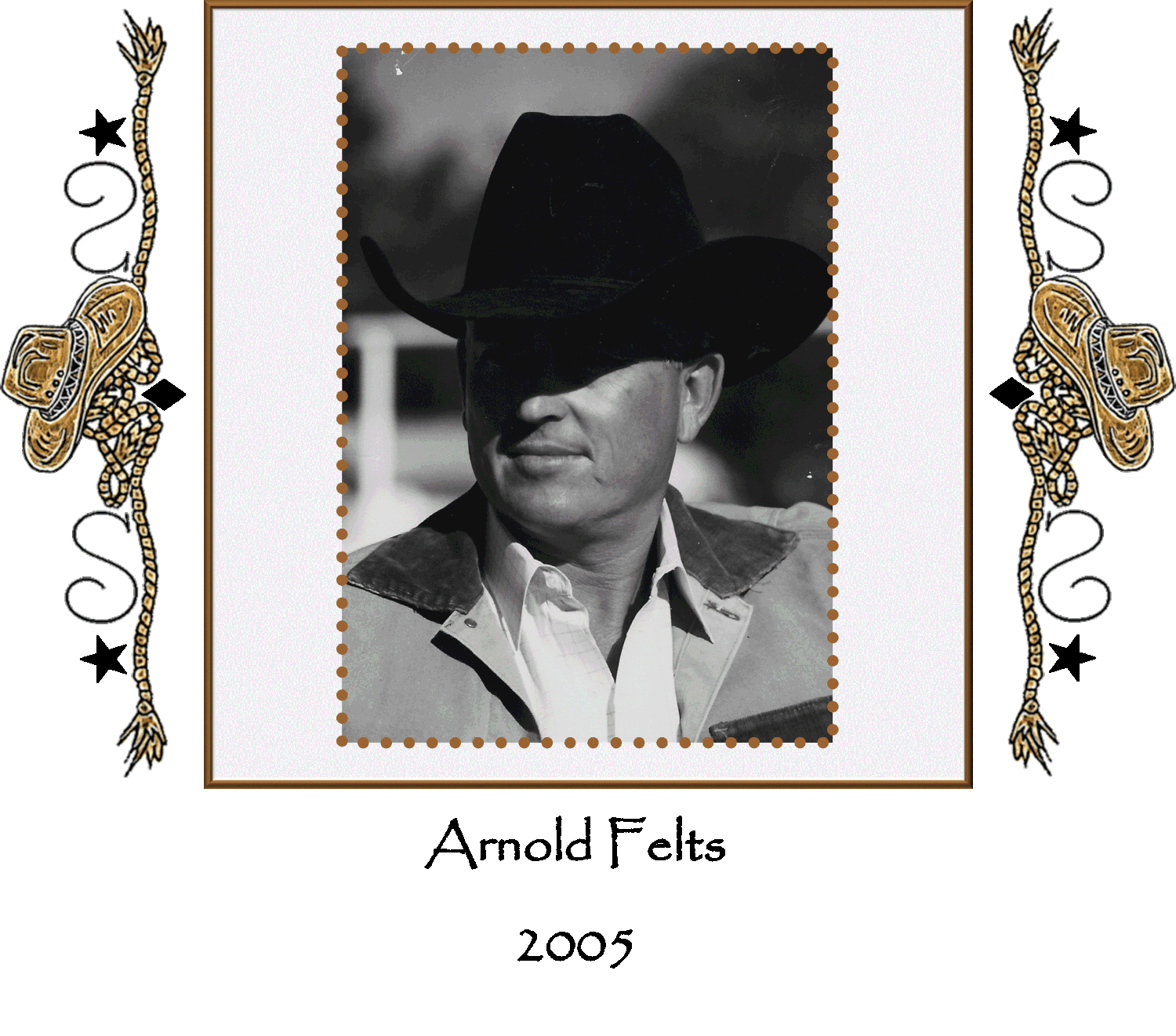 Arnold Felts — Texas Rodeo Hall of Fame