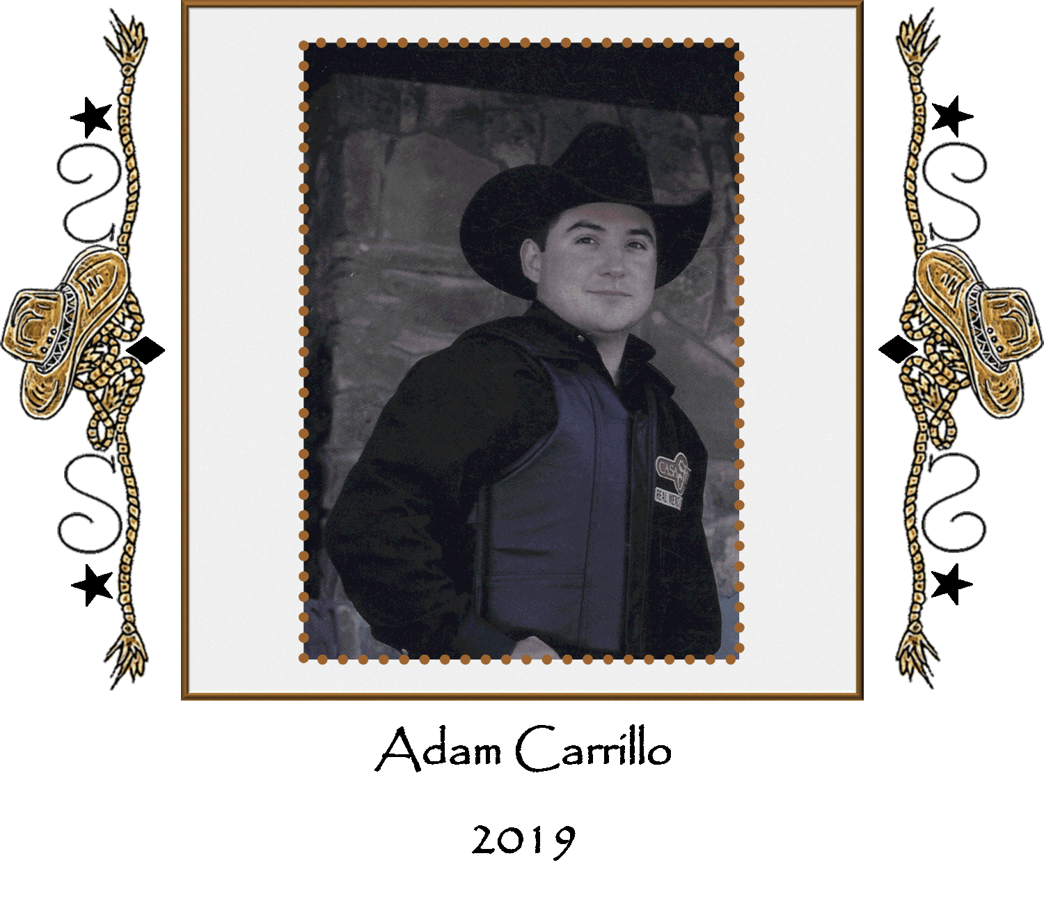Adam Carrillo — Texas Rodeo Hall of Fame