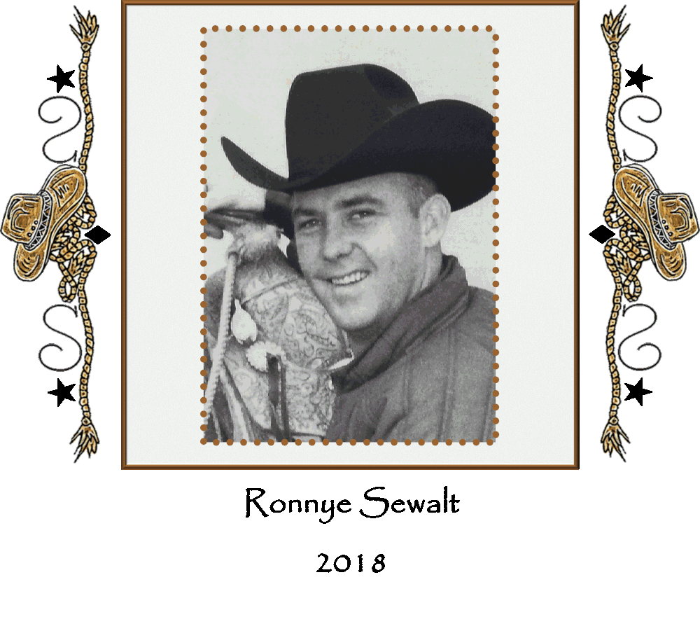 Ronnye L. Sewalt — Texas Rodeo Hall of Fame