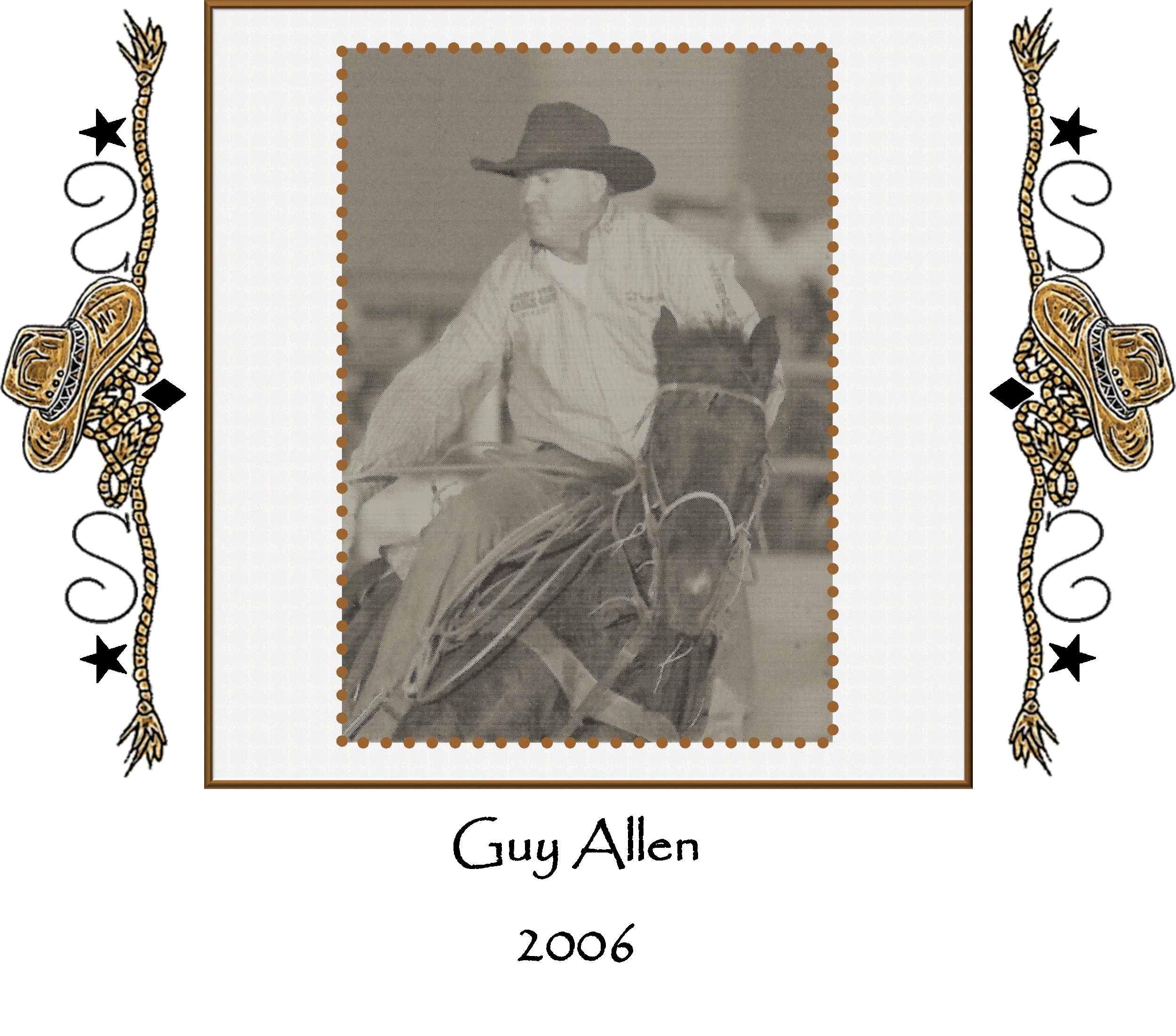 Guy Allen — Texas Rodeo Hall of Fame