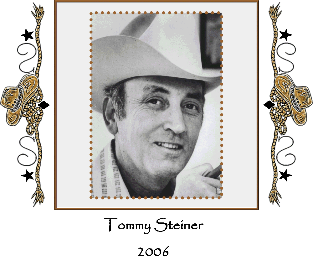Tommy Steiner — Texas Rodeo Hall of Fame
