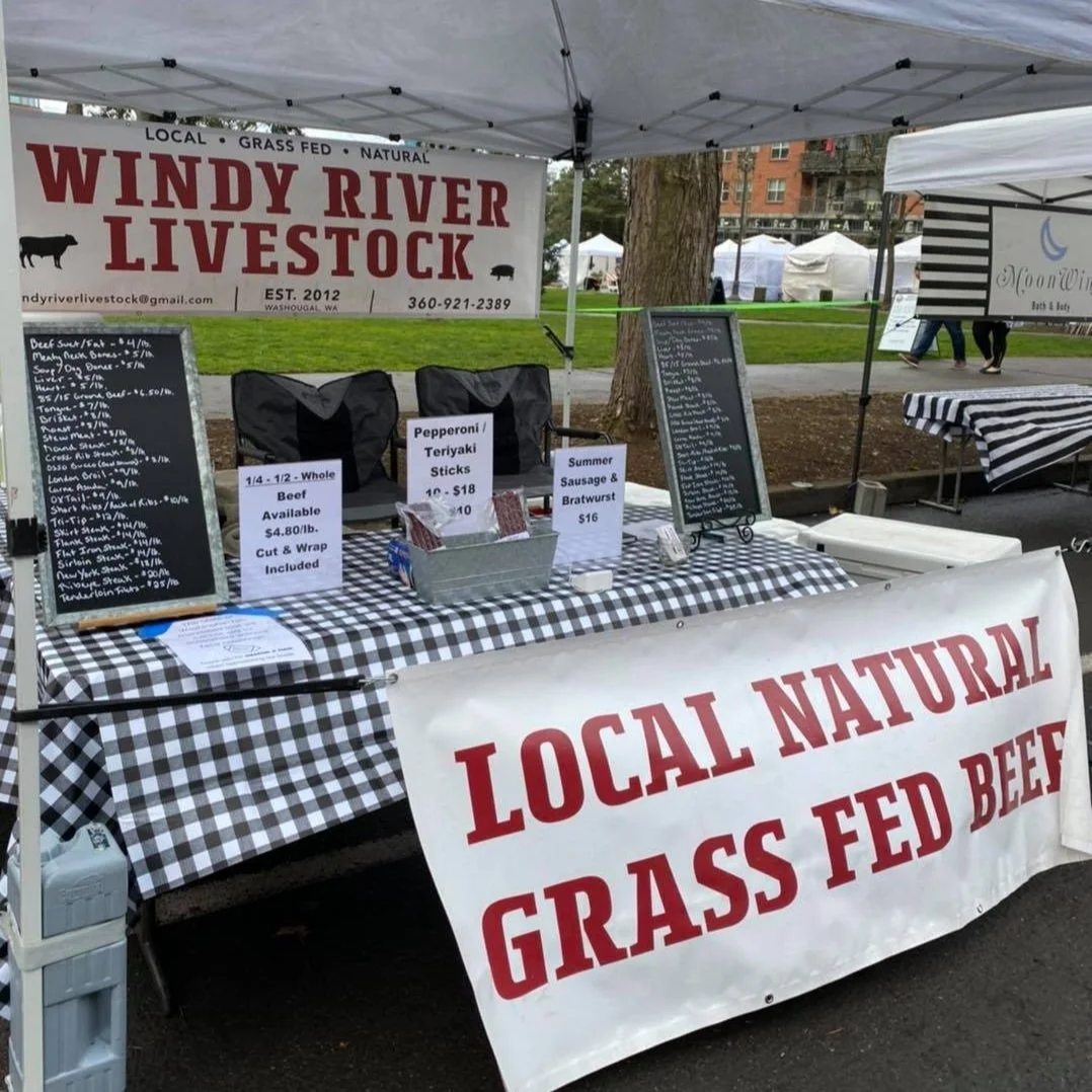 Windy River Livestock | Grass Fed Beef & Pastured Pork | Washougal, WA