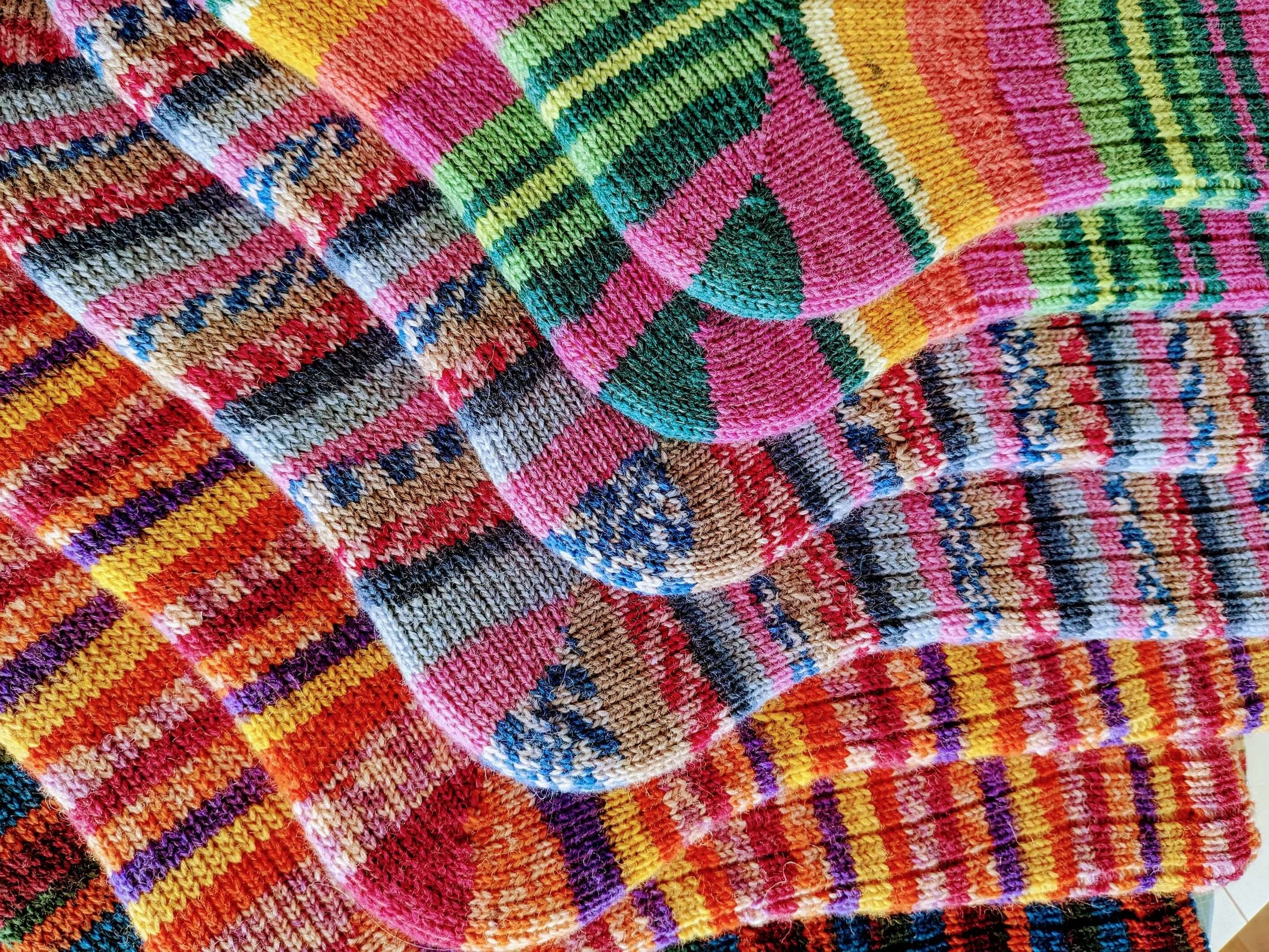 Australian Made Merino Hand Cranked Socks | The Odd Sockery