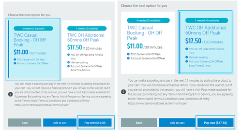 Tennis World — CANBERRA HEAVY HITTERS