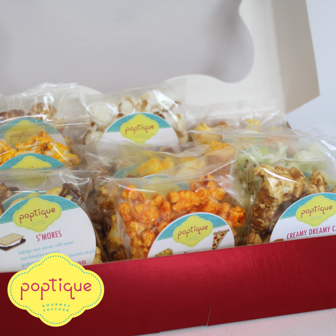Poptique Gourmet Popcorn