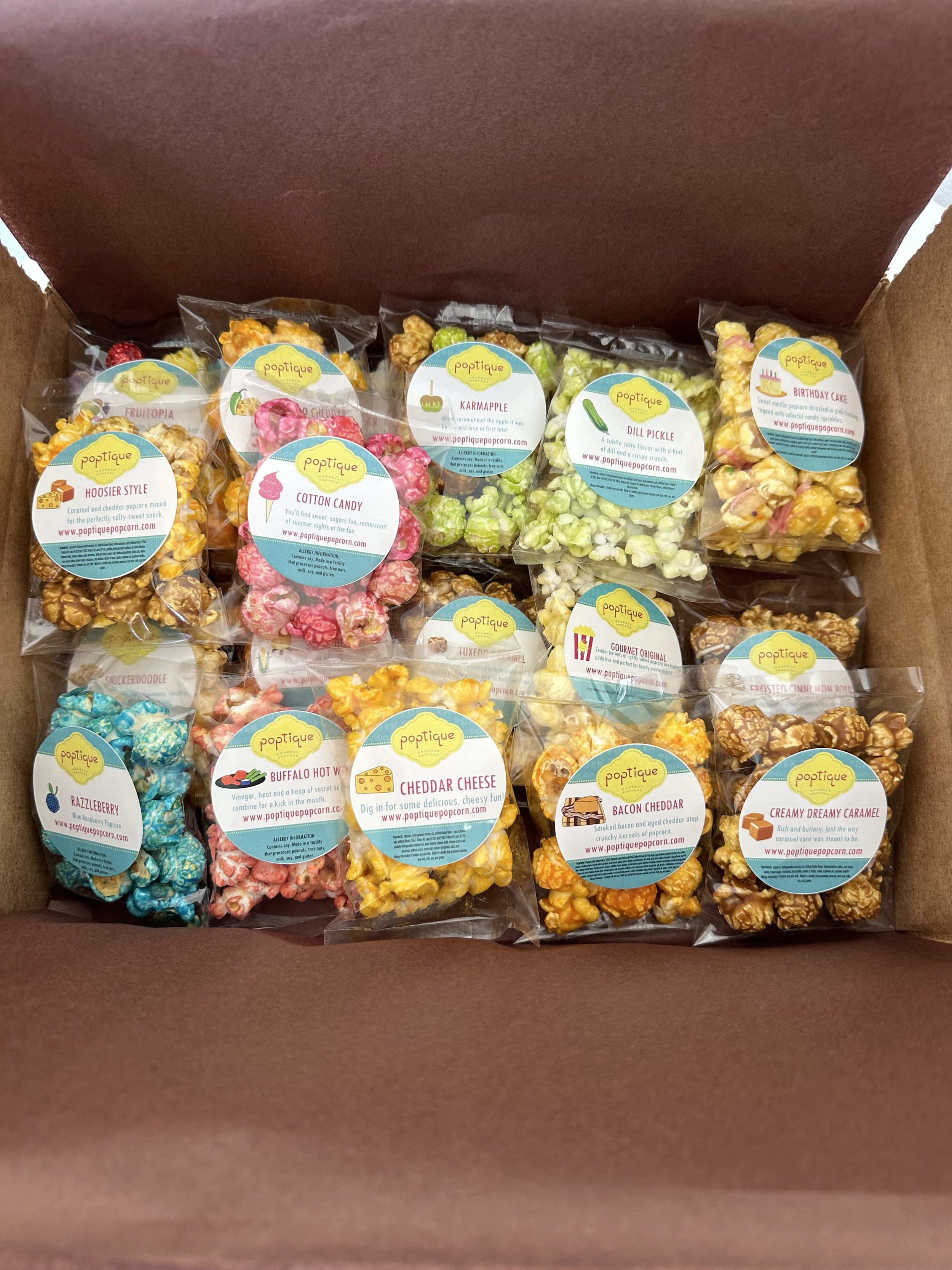 Poptique Gourmet Popcorn