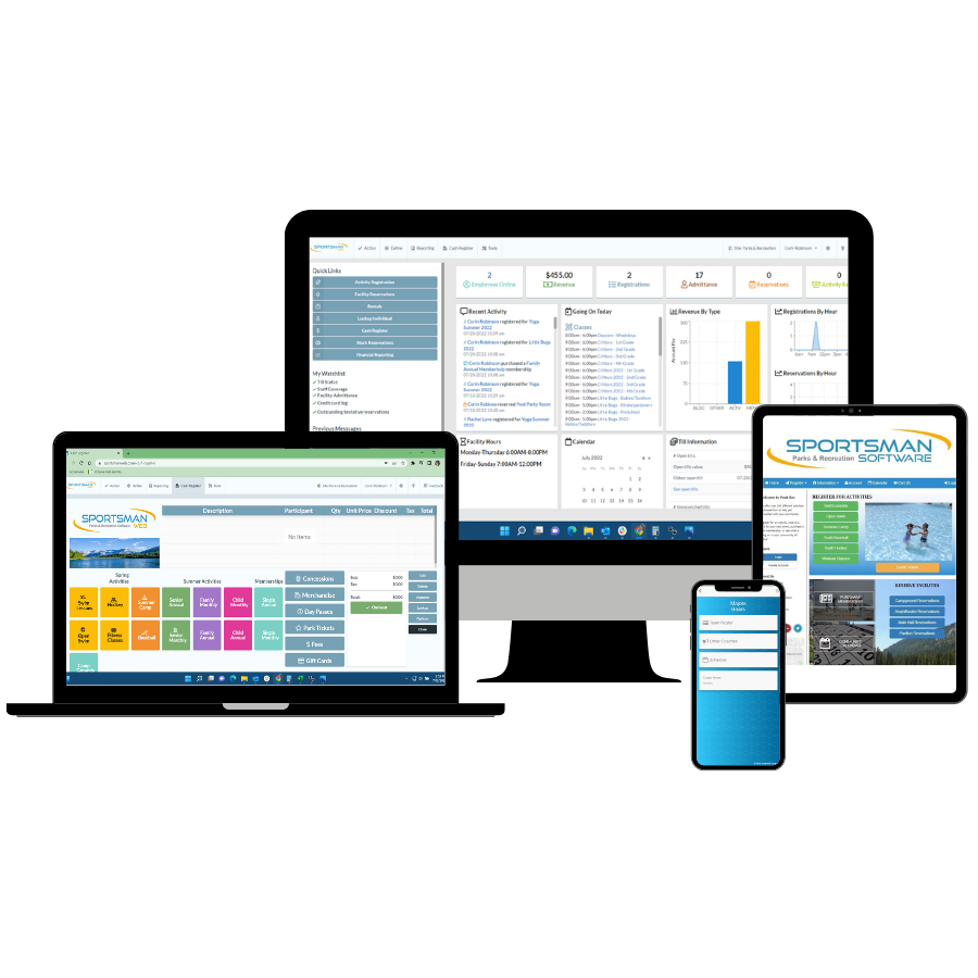 Community Center Management Software | Sportsman Web — Sportsman Software