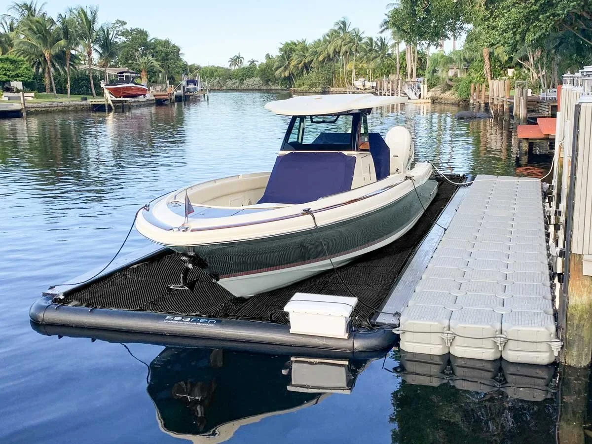 Solstice Docking Solutions | SeaPen In-Water Dry Dock Systems | Keep ...