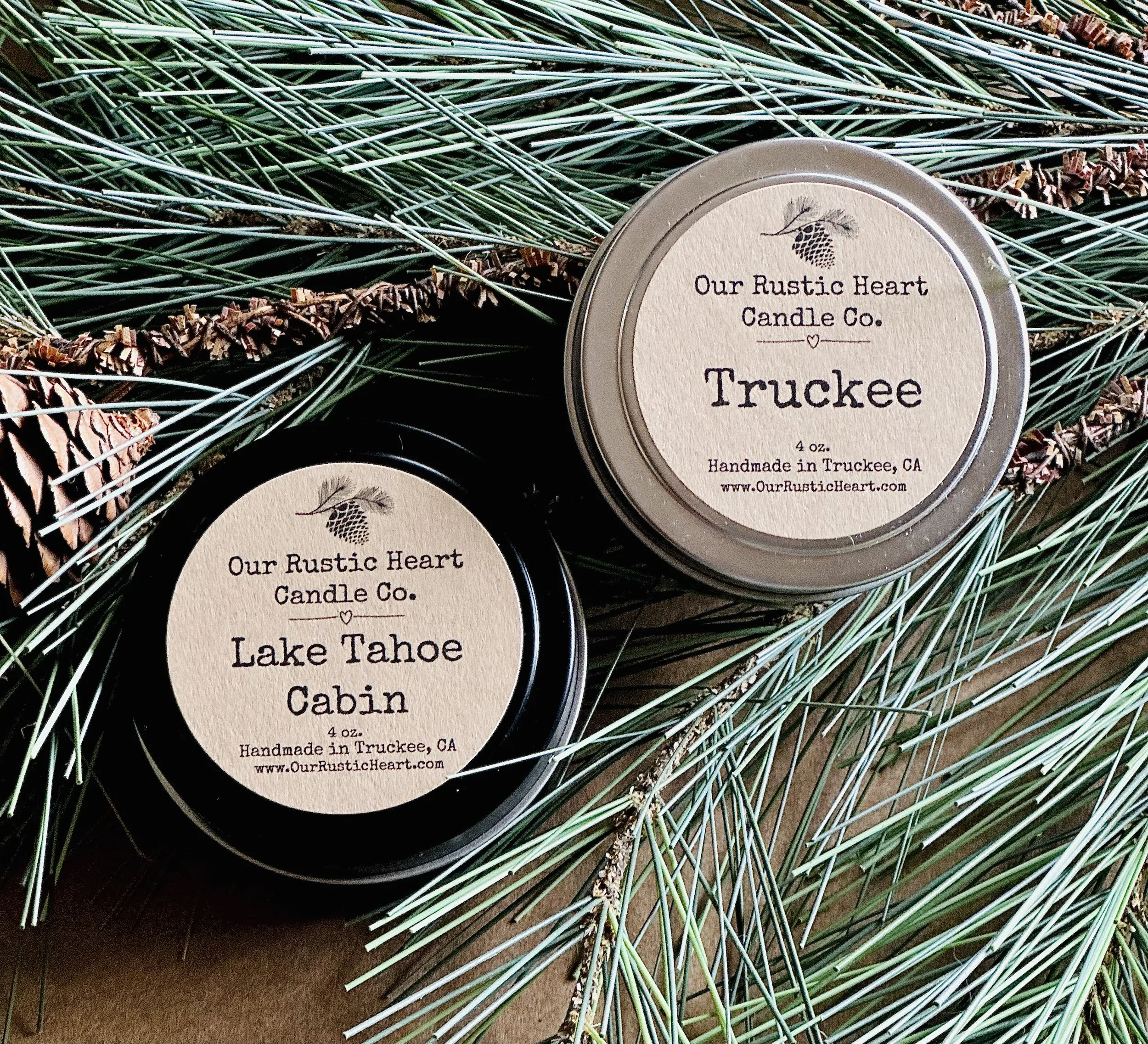 Rustic Jar Candles — Our Rustic Heart Candle Co.