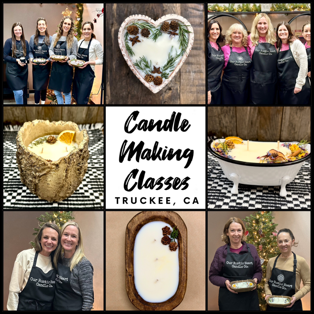 Candle Making Classes — Our Rustic Heart Candle Co.