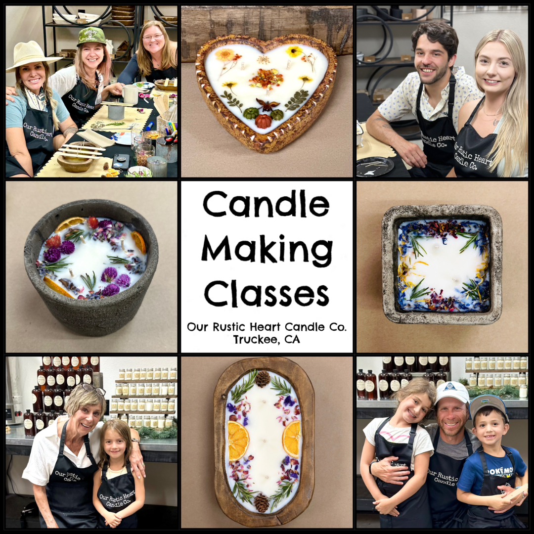 Candle Making Classes — Our Rustic Heart Candle Co.
