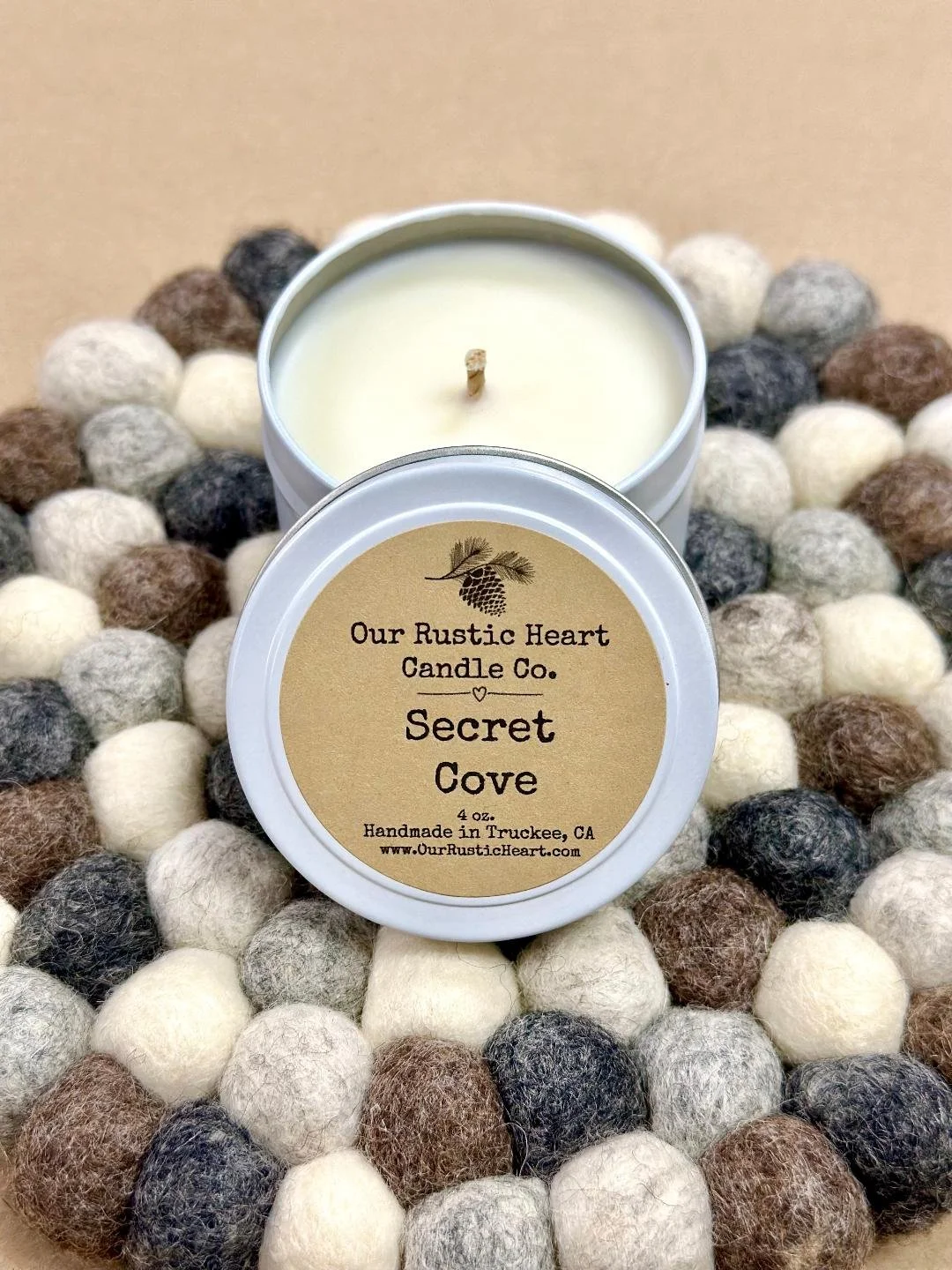 Rustic Jar Candles — Our Rustic Heart Candle Co.