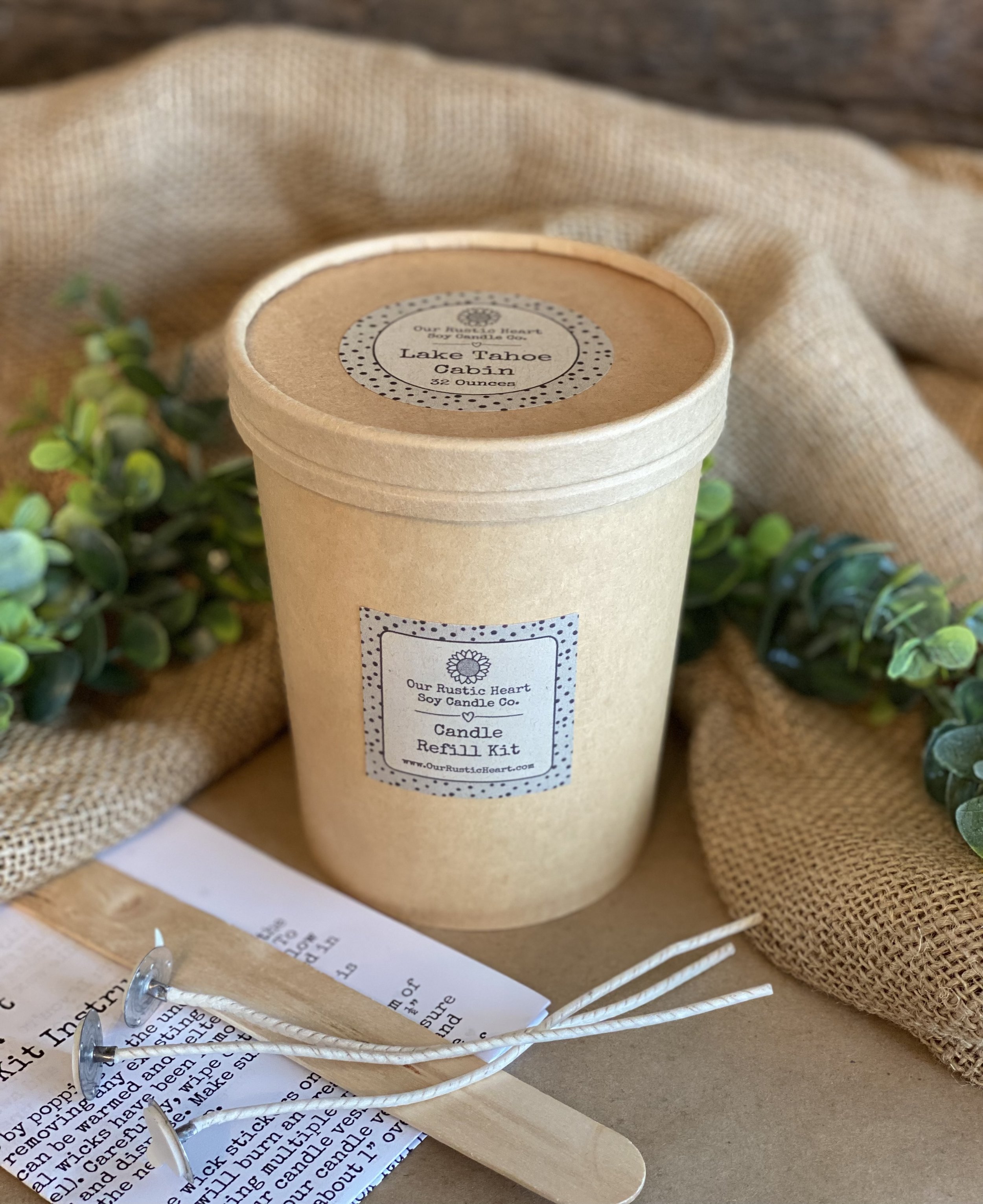 Refill Kits — Our Rustic Heart Candle Co.