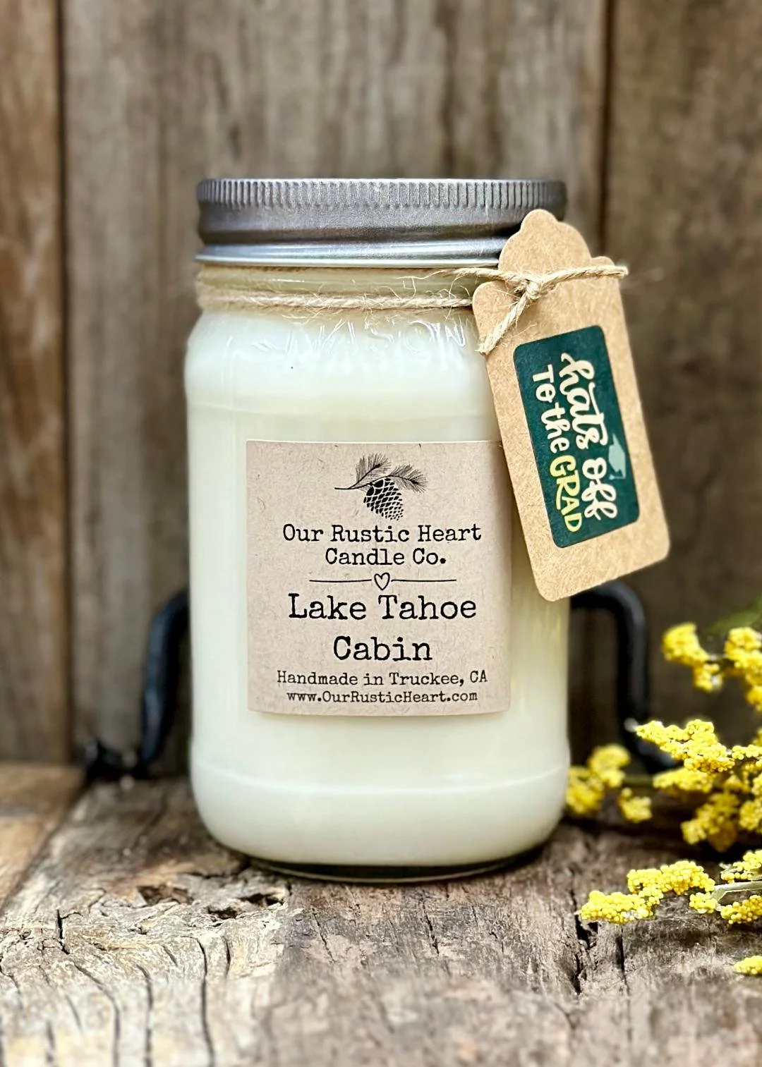 Rustic Jar Candles — Our Rustic Heart Candle Co.