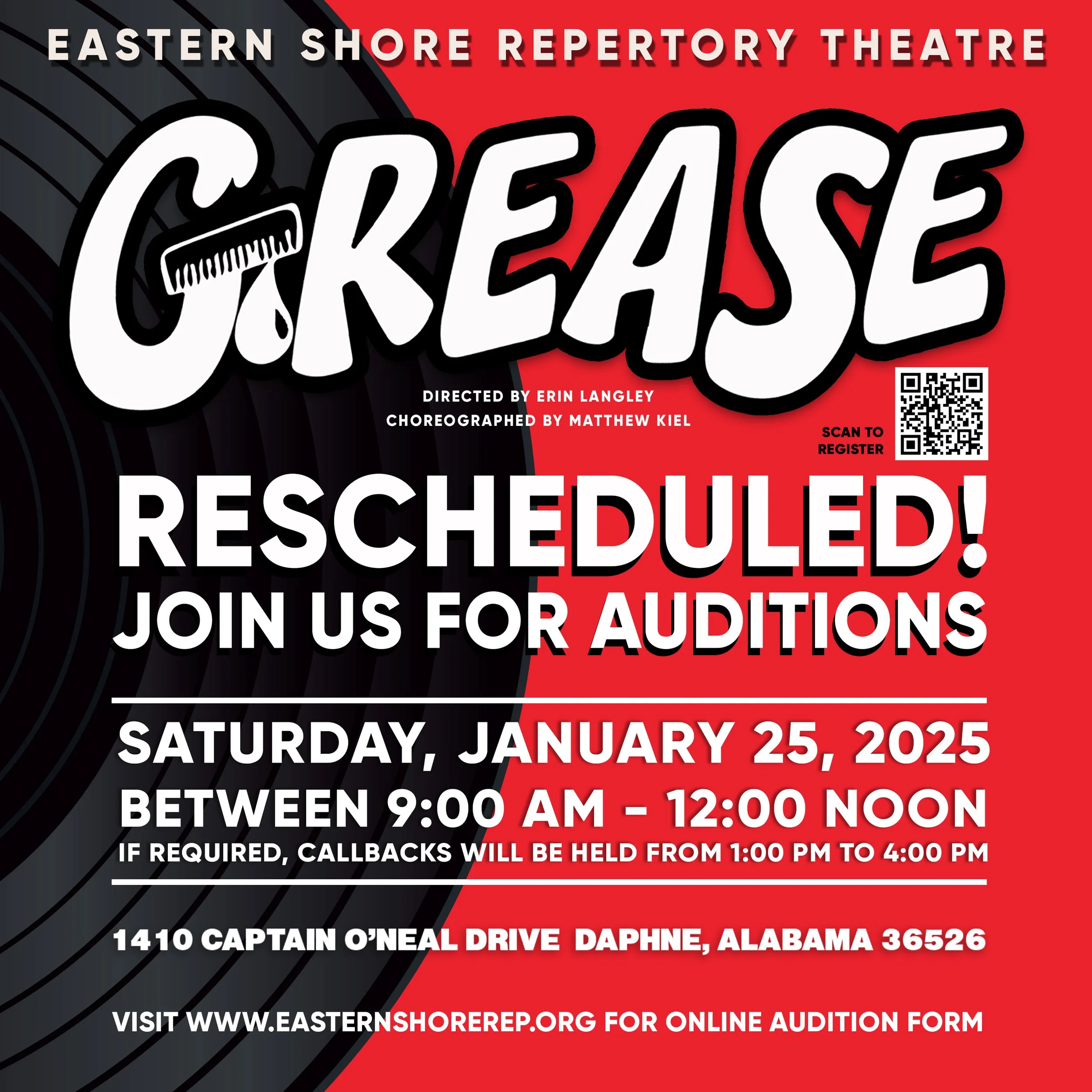 Auditions — Eastern Shore Repertory Theatre