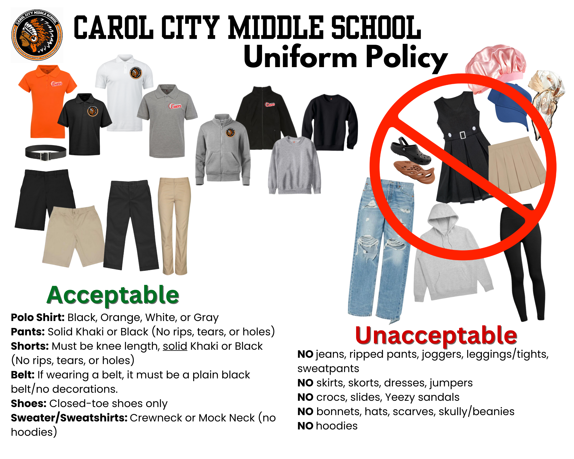 Chief Nation - Uniform Policy