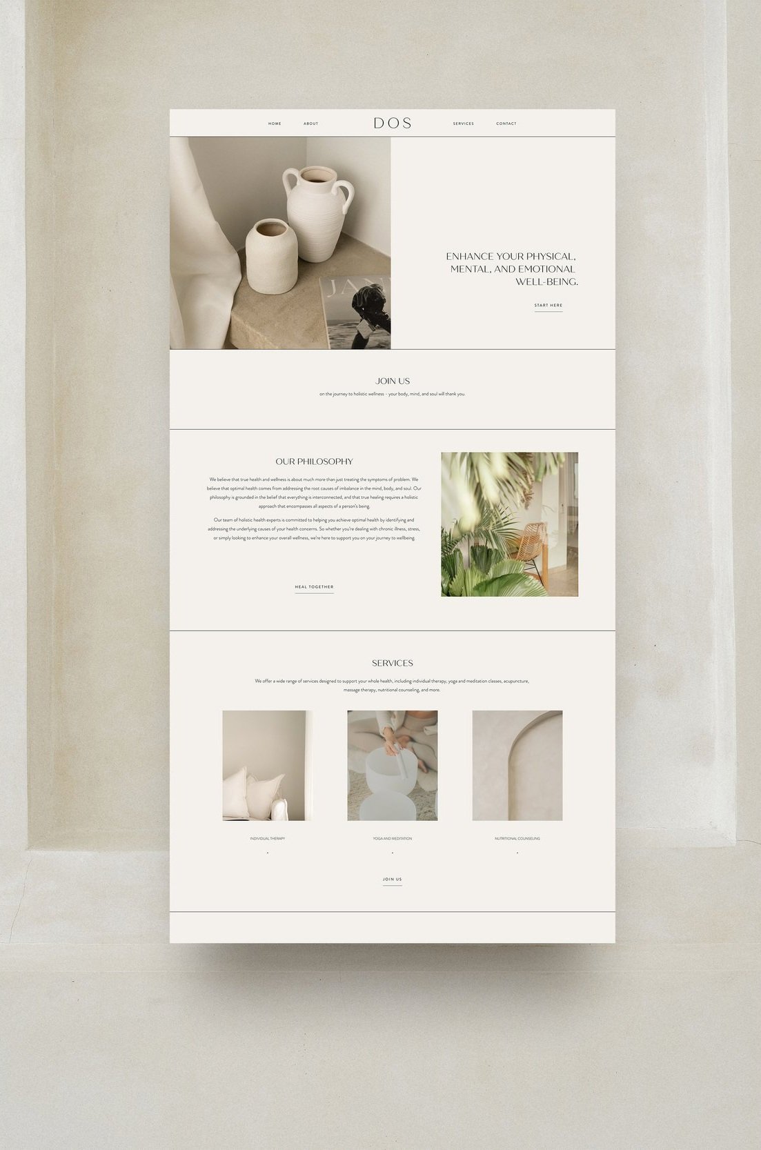 Squarespace template — Alubia design | Refined Simplicity