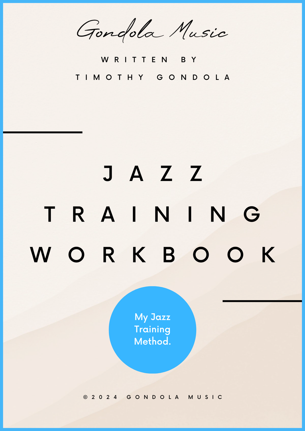 Jazz Training Workbook — Gondola Music