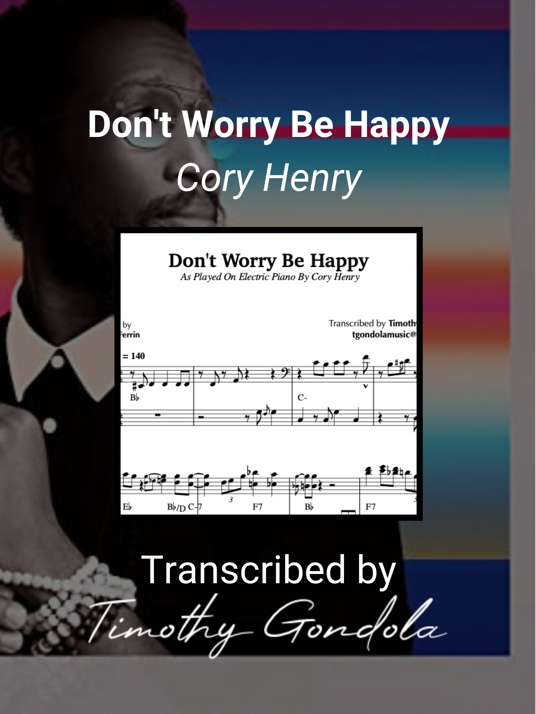 [Cory Henry] Don't Worry Be Happy — Gondola Music