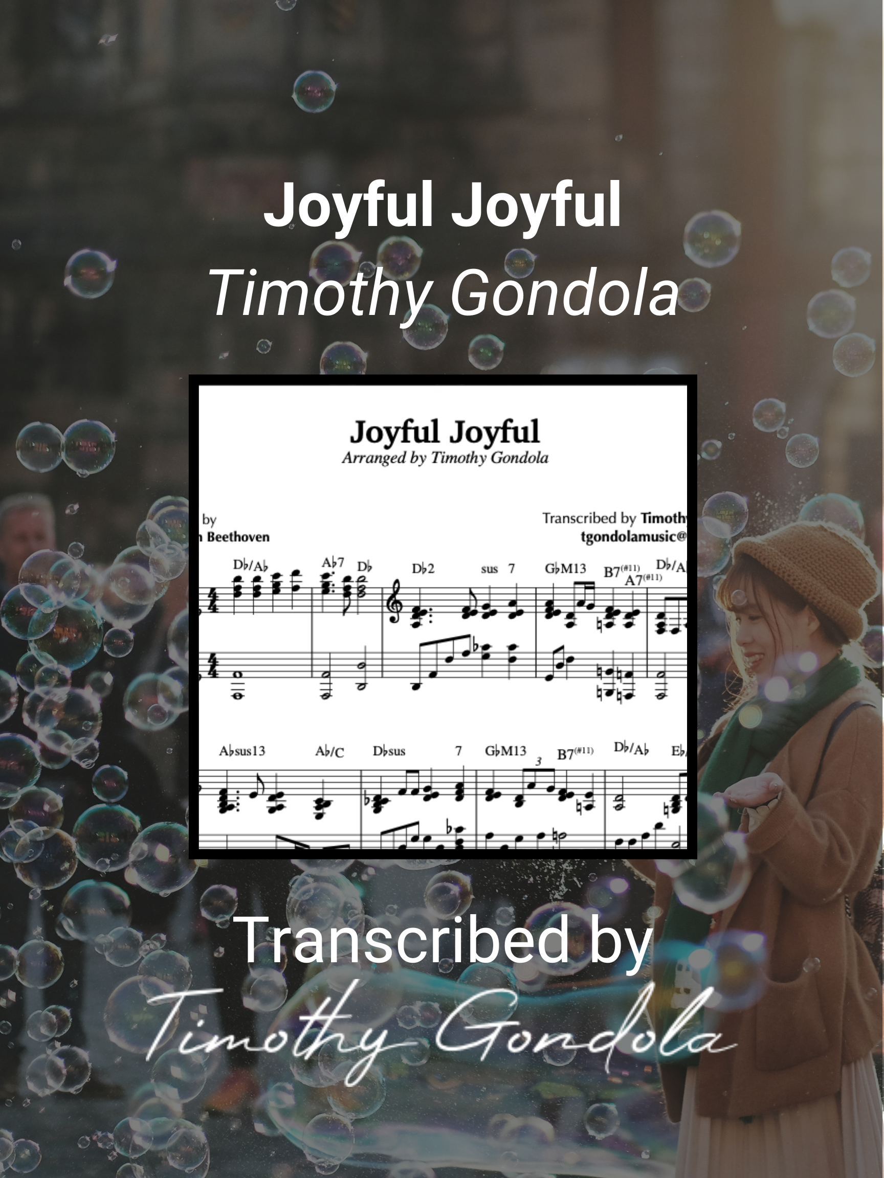 [Timothy Gondola] Joyful Joyful We Adore Thee — Gondola Music