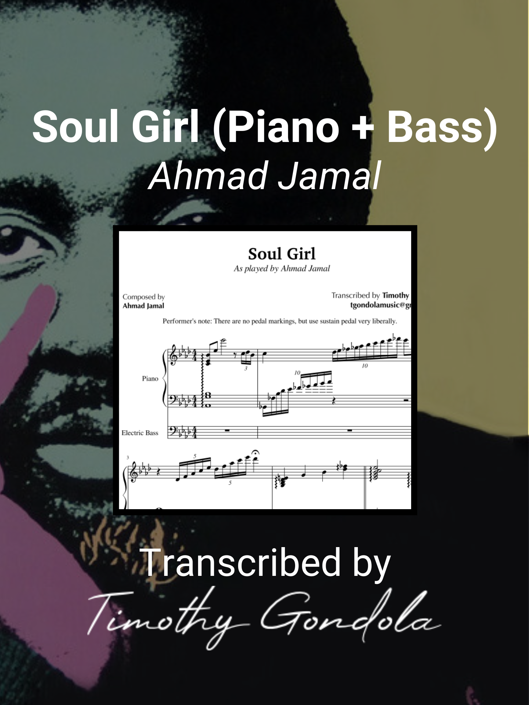 [Ahmad Jamal] Soul Girl — Gondola Music