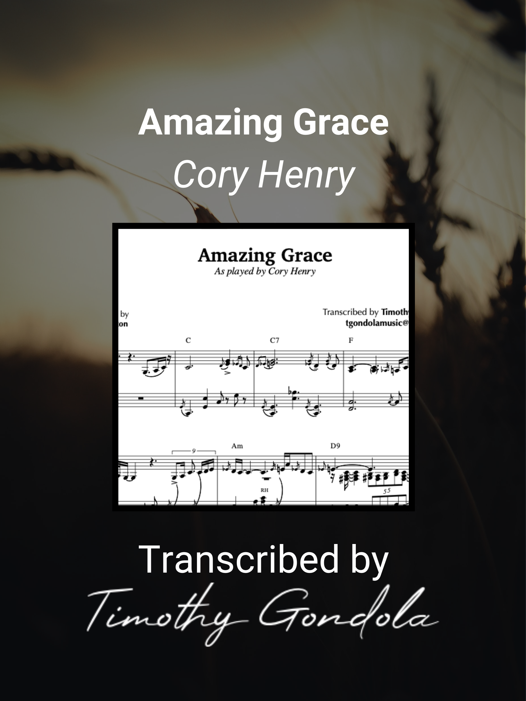 [Cory Henry] Amazing Grace — Gondola Music