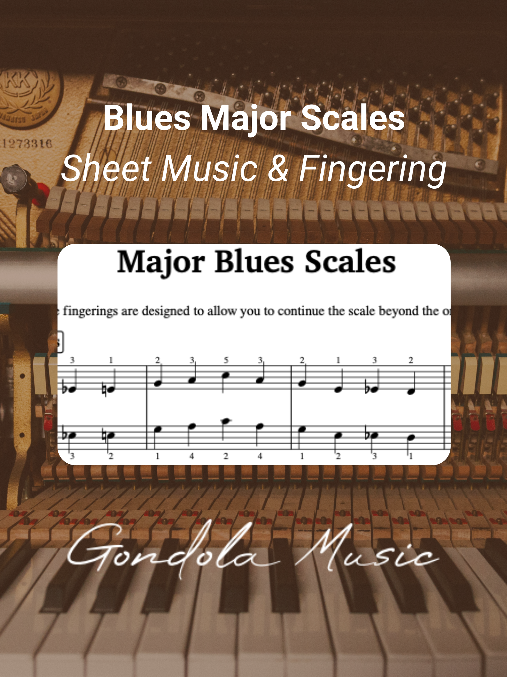 Blues [Major] Scale — Gondola Music
