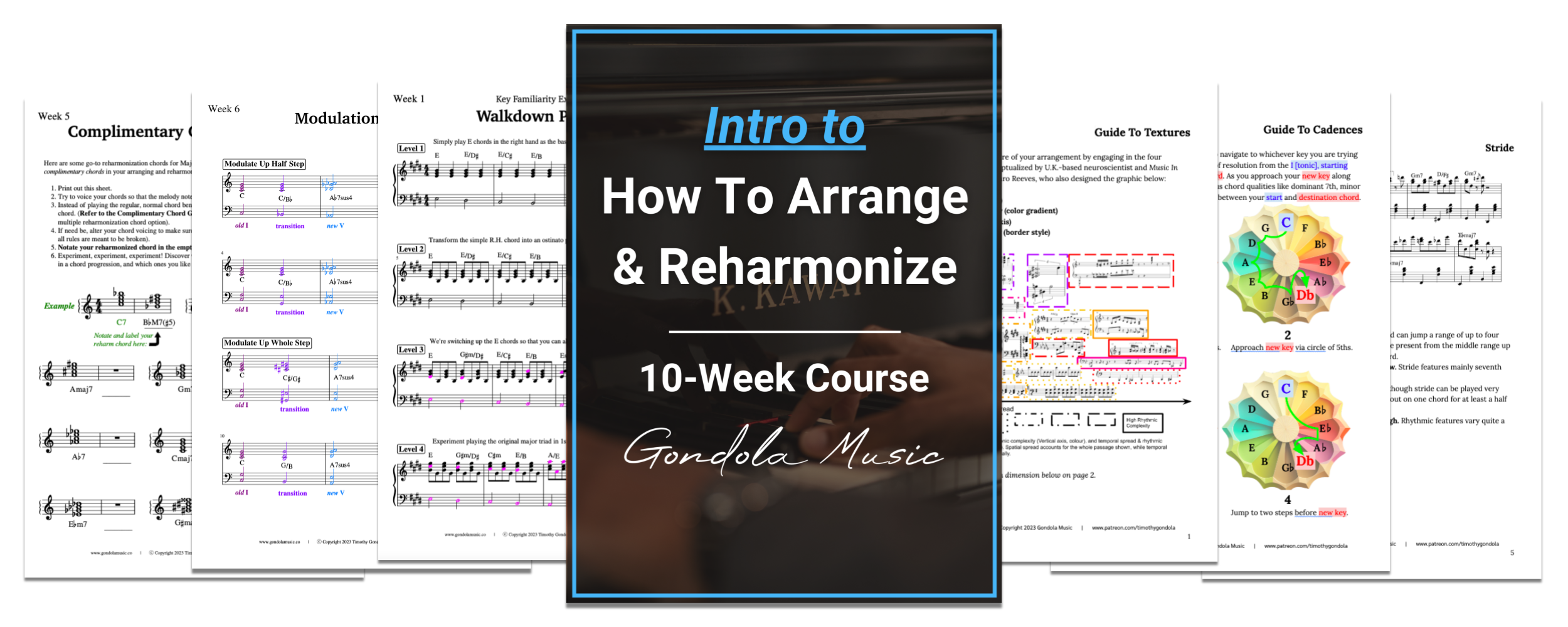 Intro to Arranging & Reharmonization Course — Gondola Music