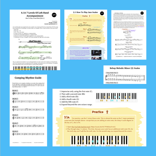 Jazz Training Workbook — Gondola Music