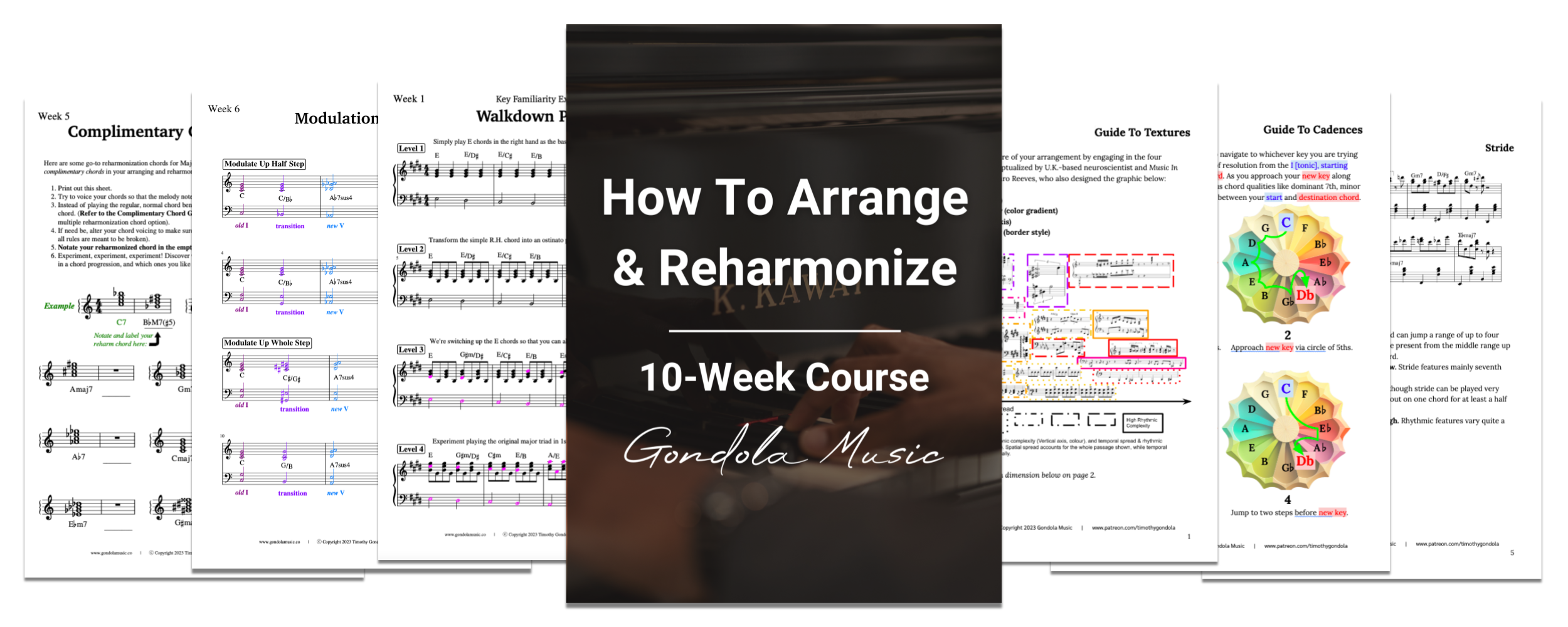 Arranging & Reharmonization Course — Gondola Music
