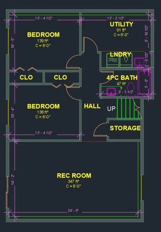 iGUIDE 2D Floor Plans: Scan to CAD services — Norsk Remote Sensing