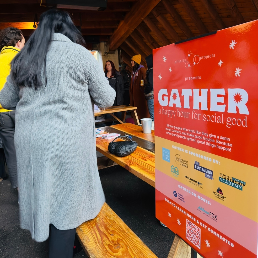 Gather: a happy hour for social good — affinity projects