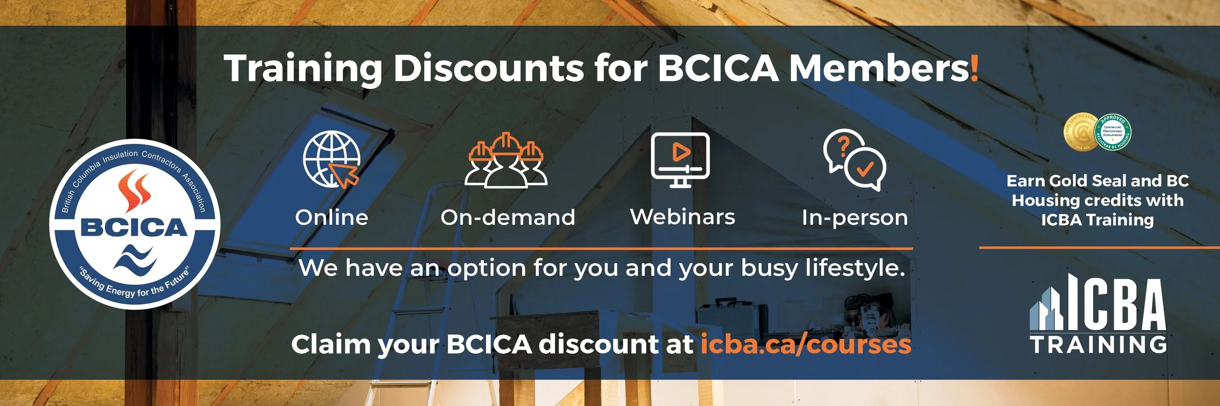 Education & Courses — BC Insulation Contractors Association