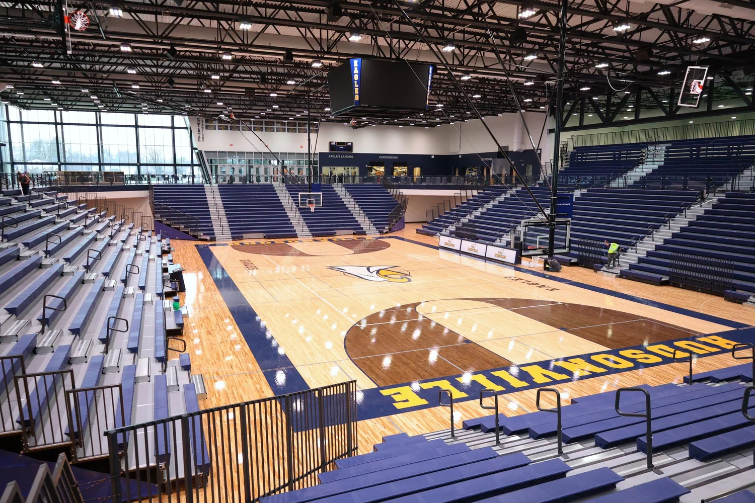 Take a look at the new fieldhouse at ‘Hudsonville University’ | West ...