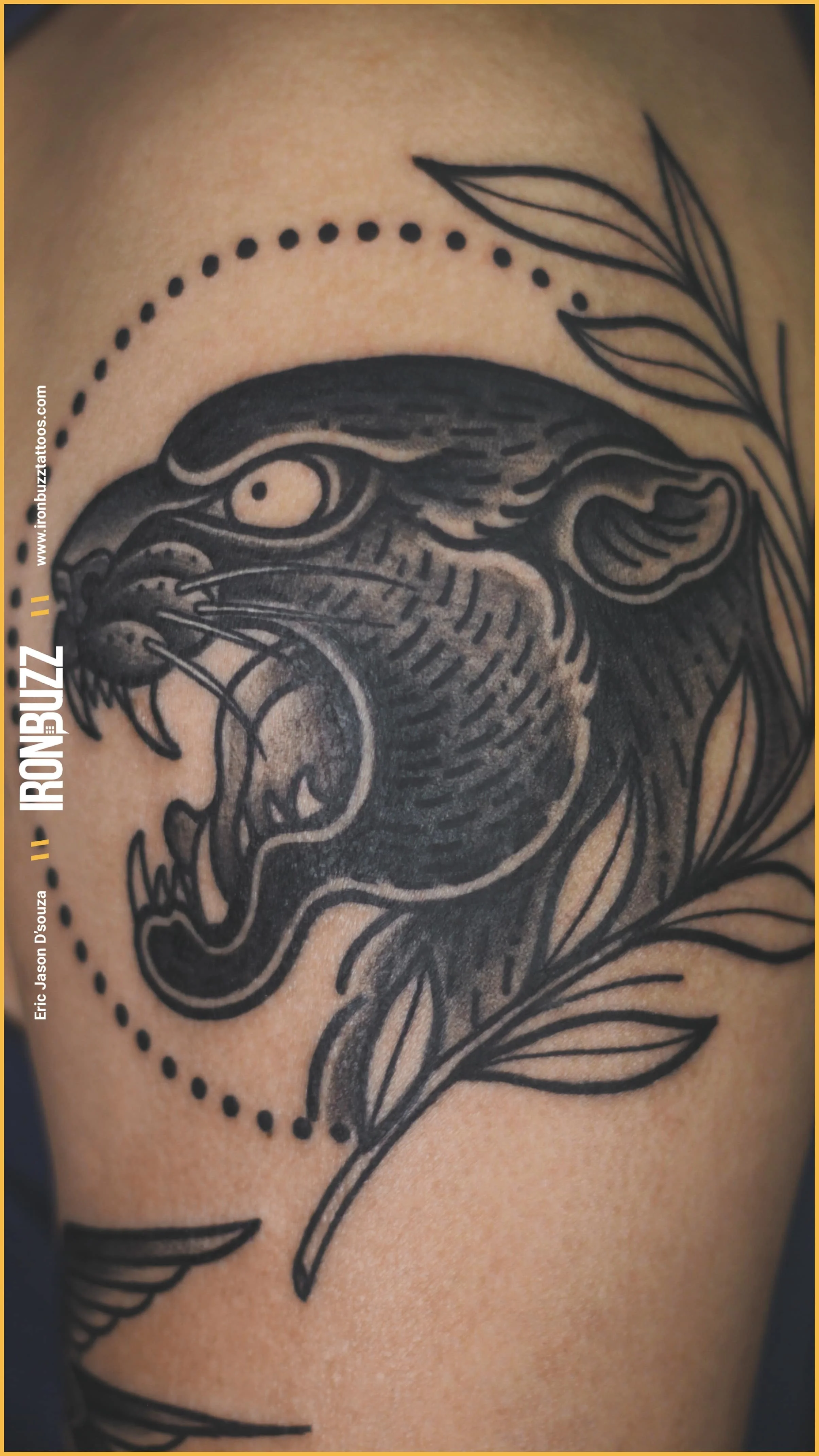 Wildlife tattoos — IRONBUZZ TATTOOS