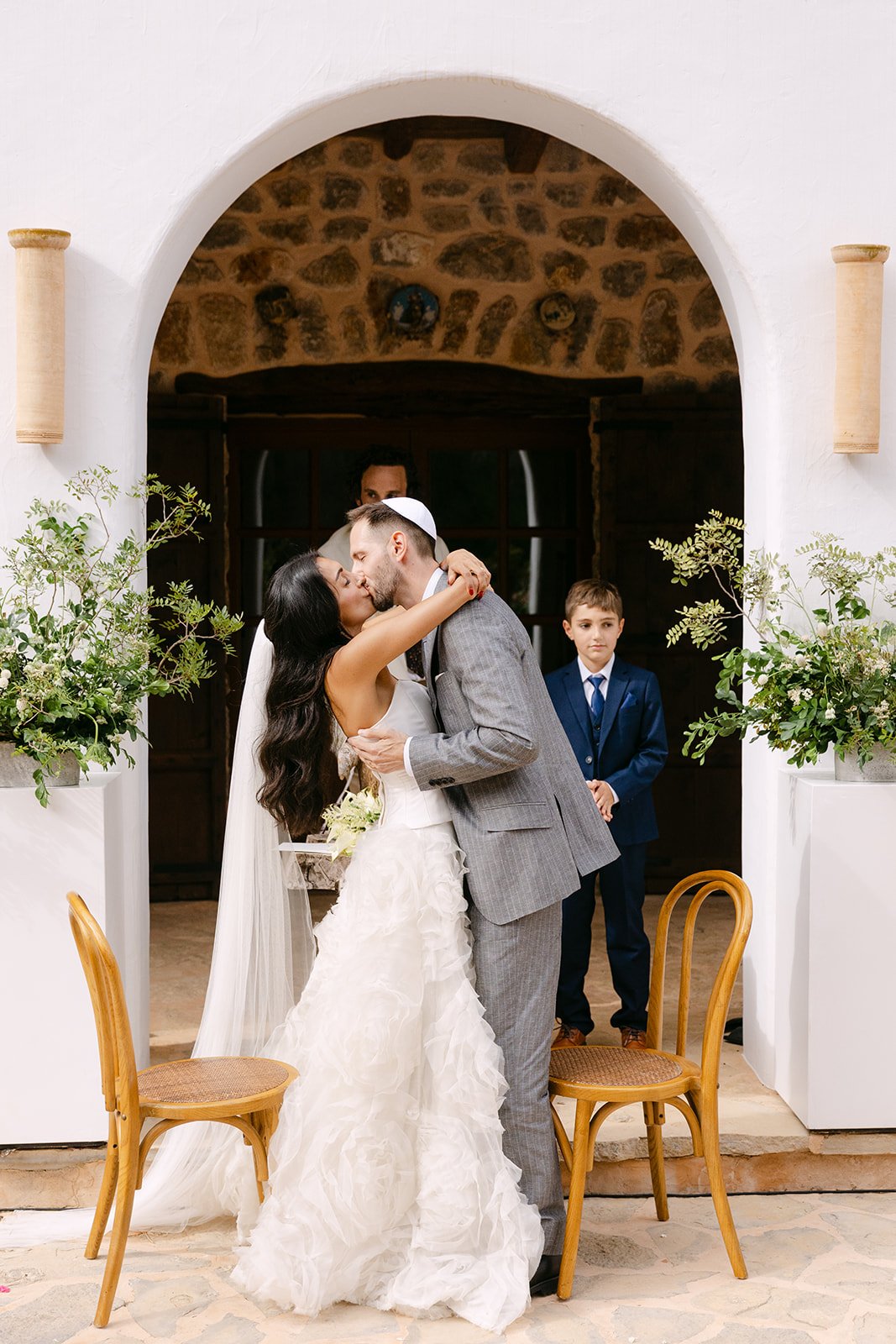 Lily Feldman-Qajar in the Spencer Corset & Ruffle Rose Skirt ...