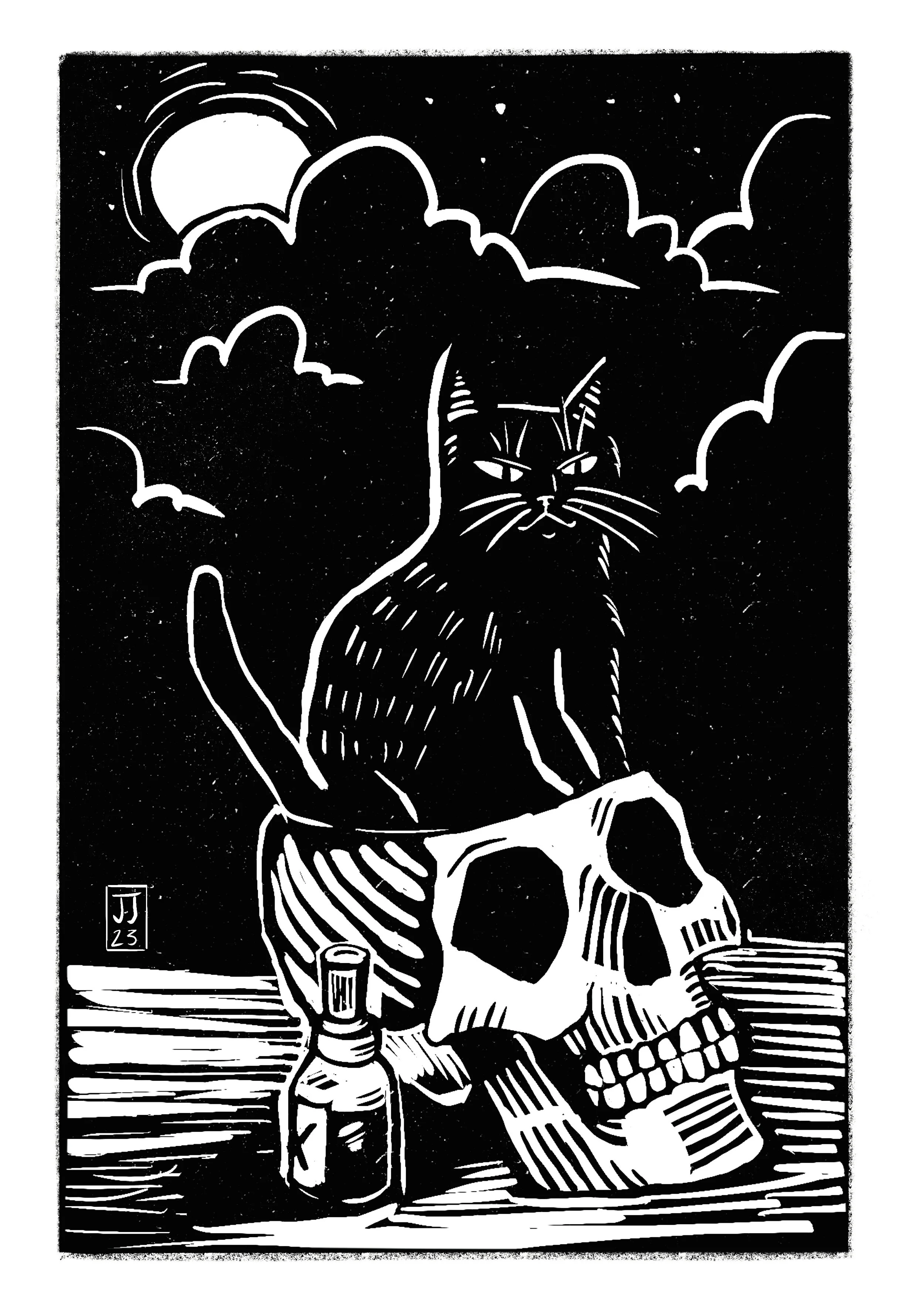 Relief Cut Prints — Jesse Jarldane