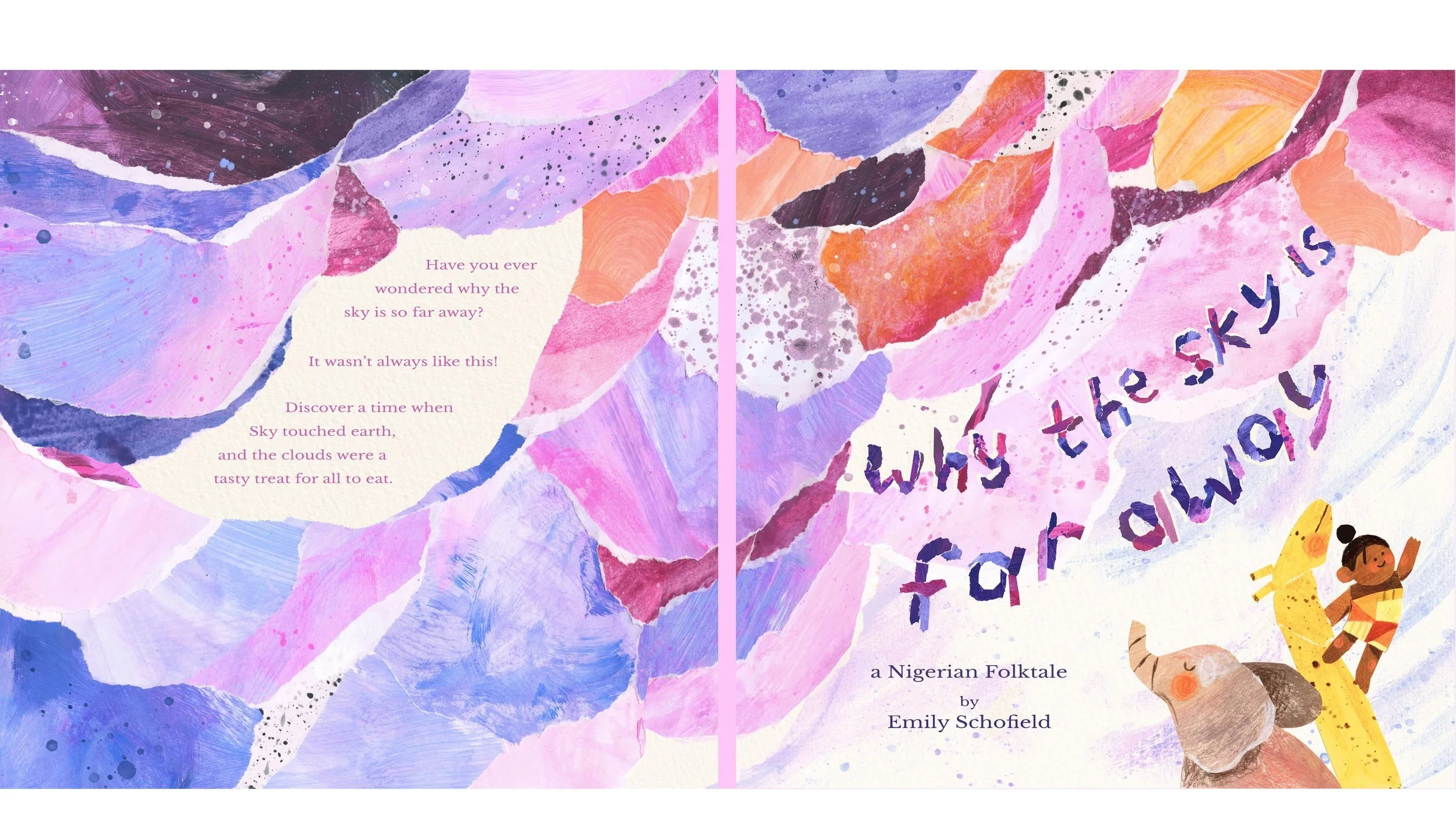Why the sky is far away children's book — Emily Schofield