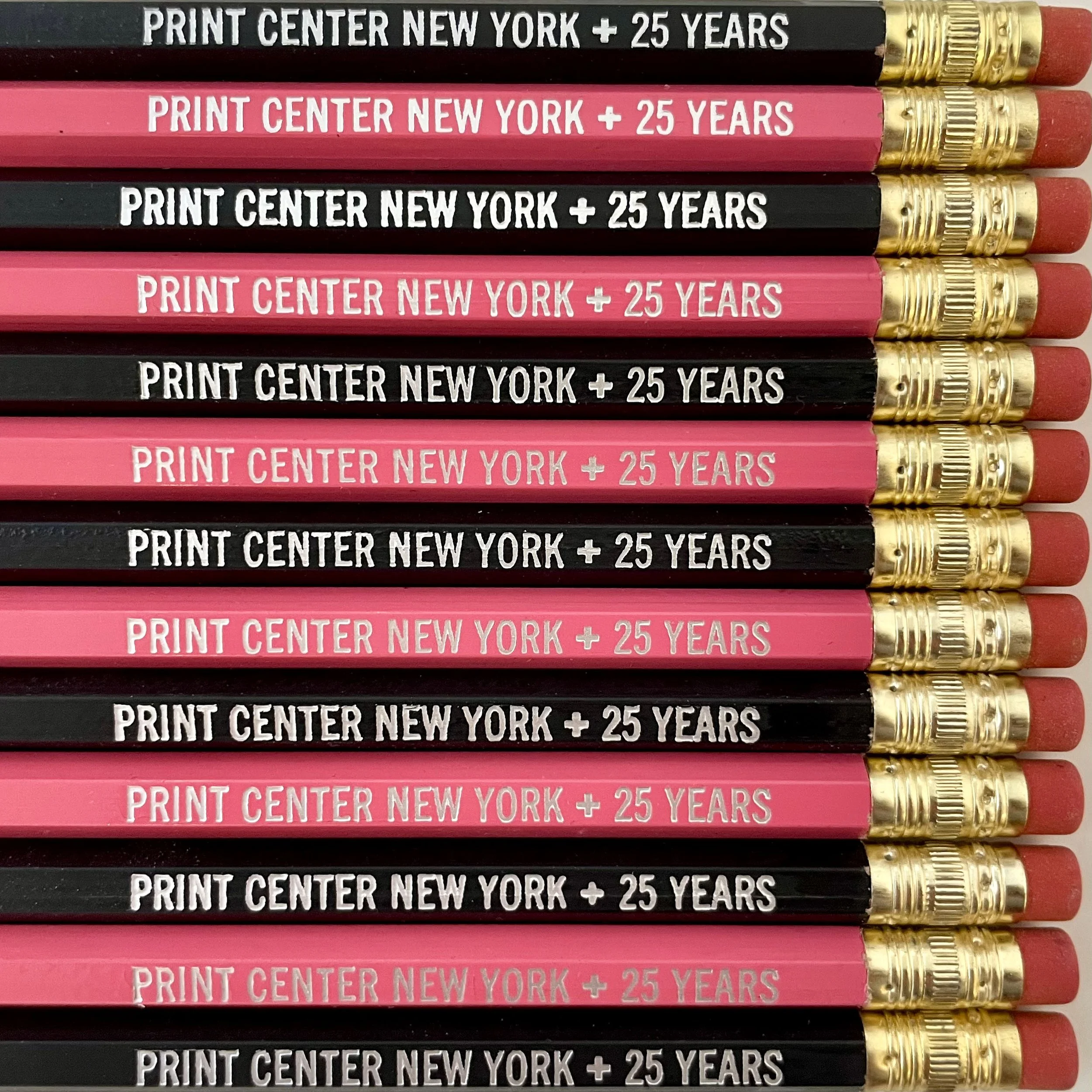 25th Anniversary Pencils — Print Center New York