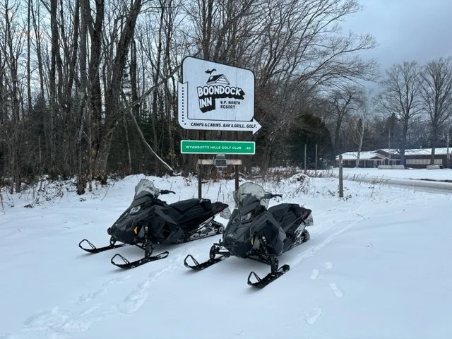 SNOWMOBILE RENTALS — Boondock Inn U.P. North Resort