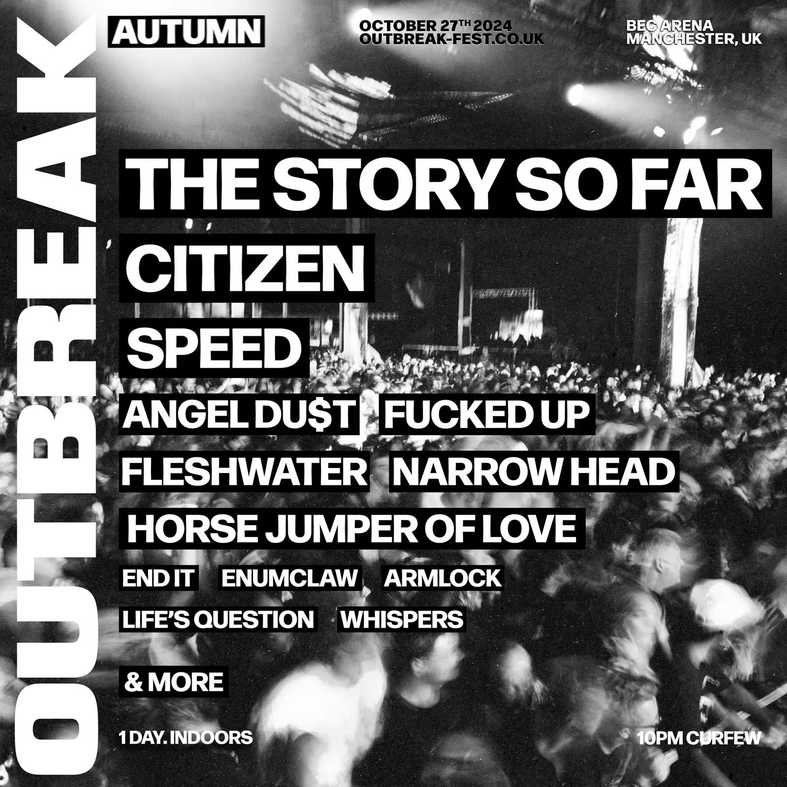 Outbreak Fest | 27th October 2024