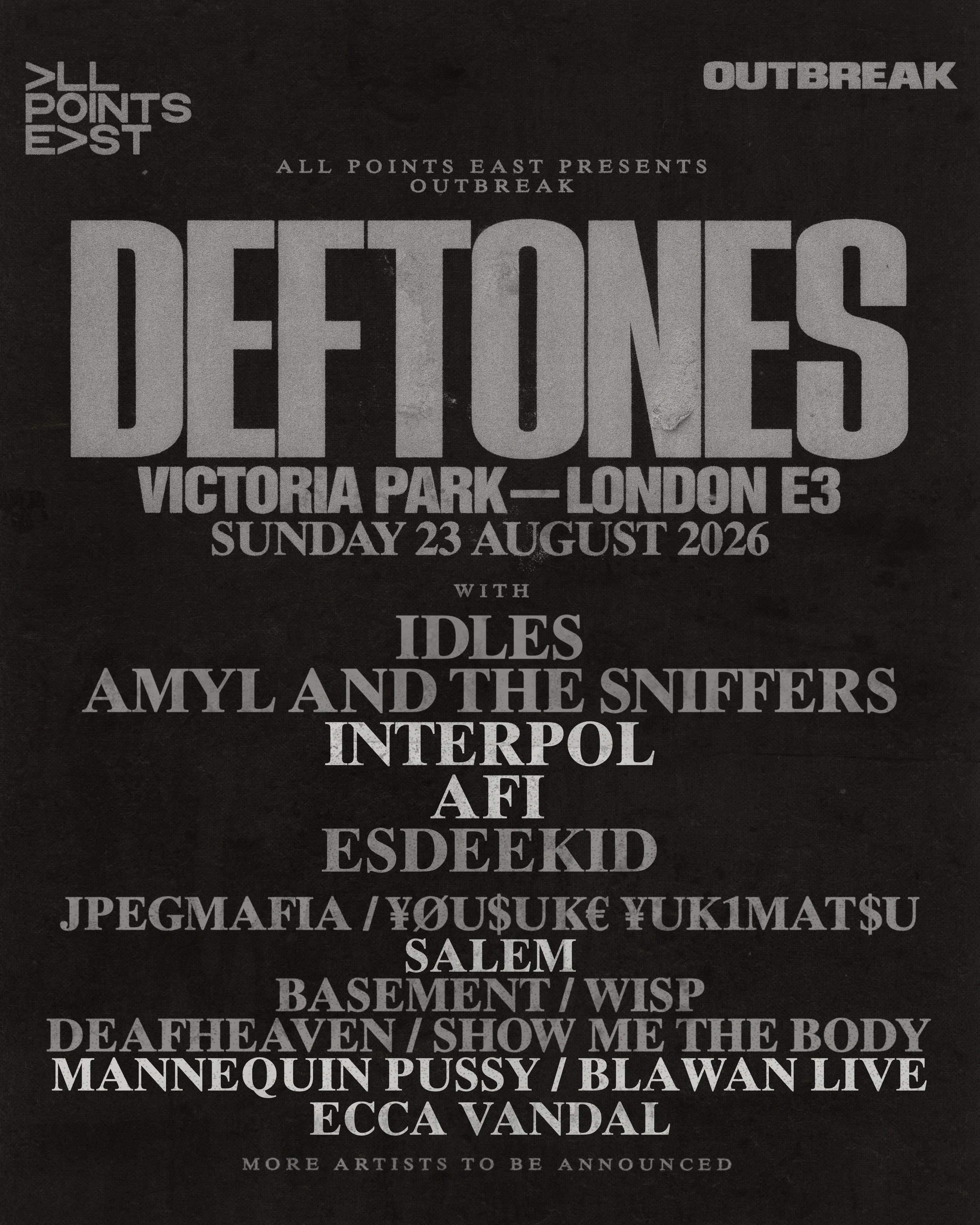 Outbreak Fest | 26th, 27th, 28th June 2026