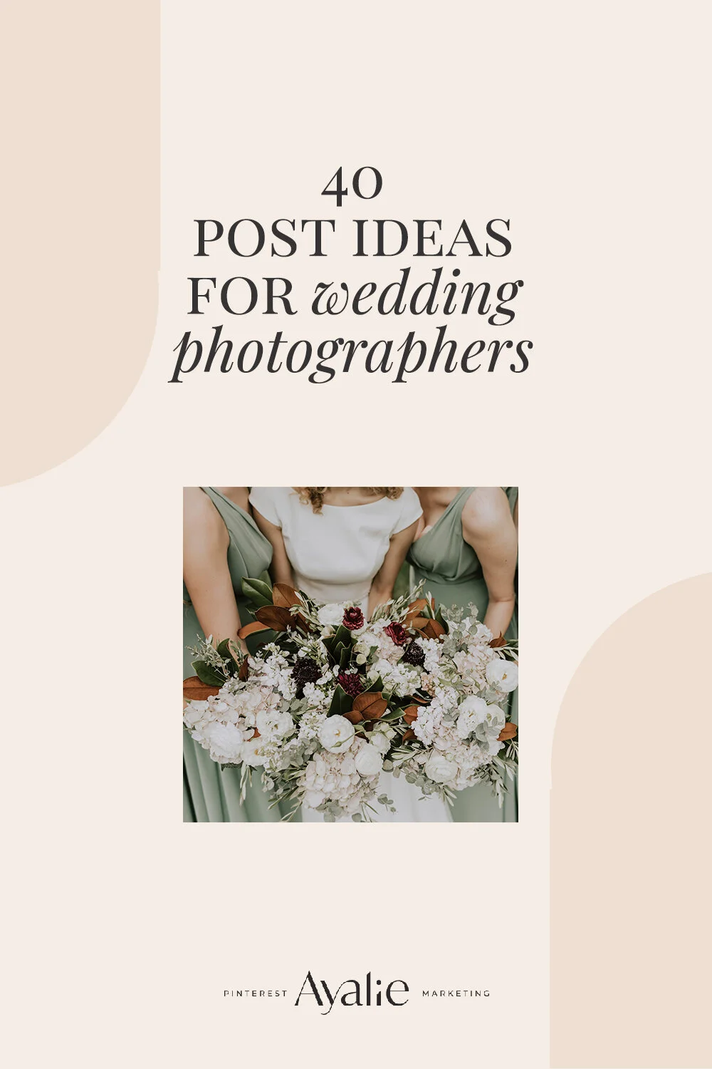 40 post ideas for wedding photographers — Ayalie