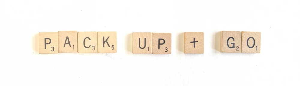Pack Up + Go Vocabulary — Pack Up + Go