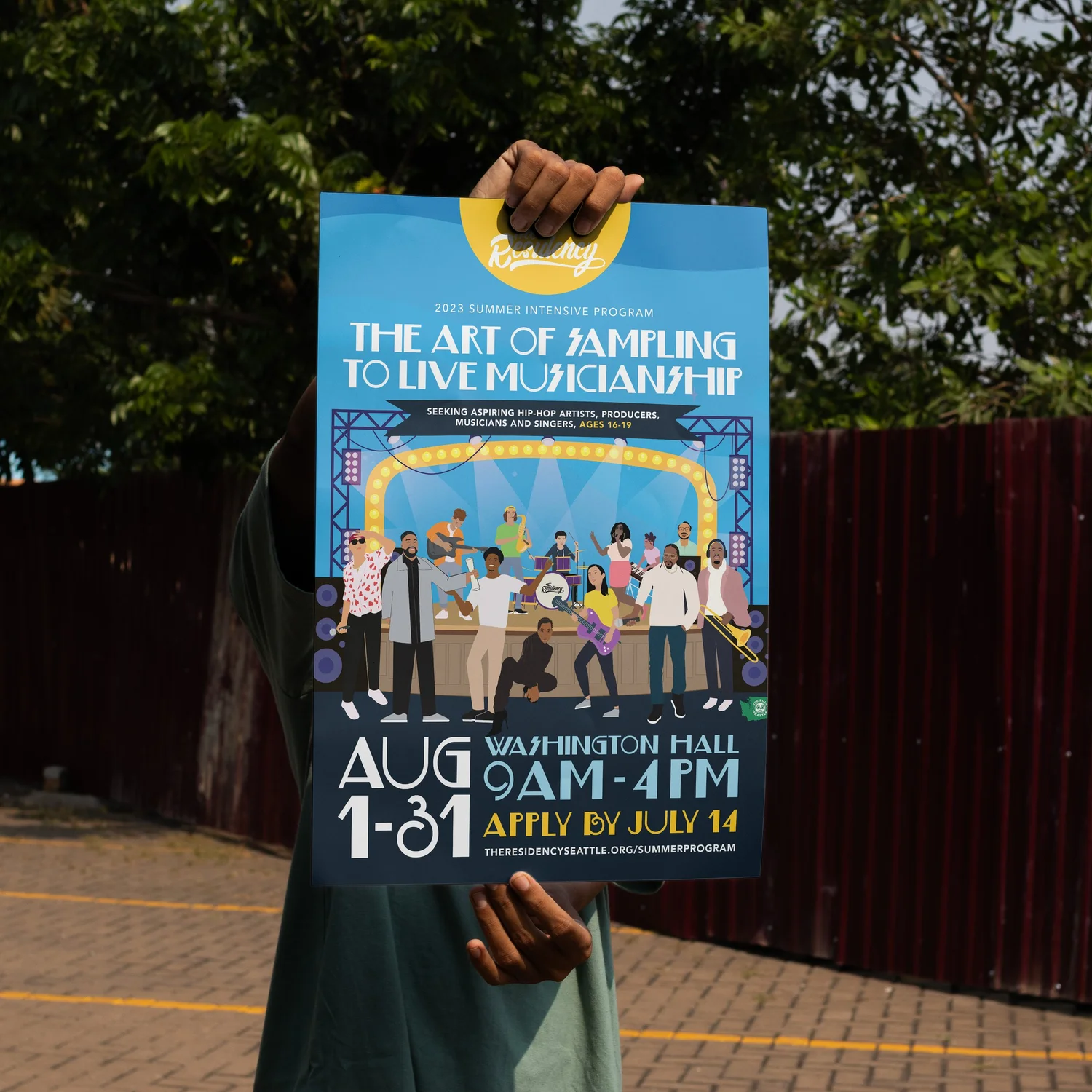 The Residency posters: Summer Intensive Program (nonprofit ...