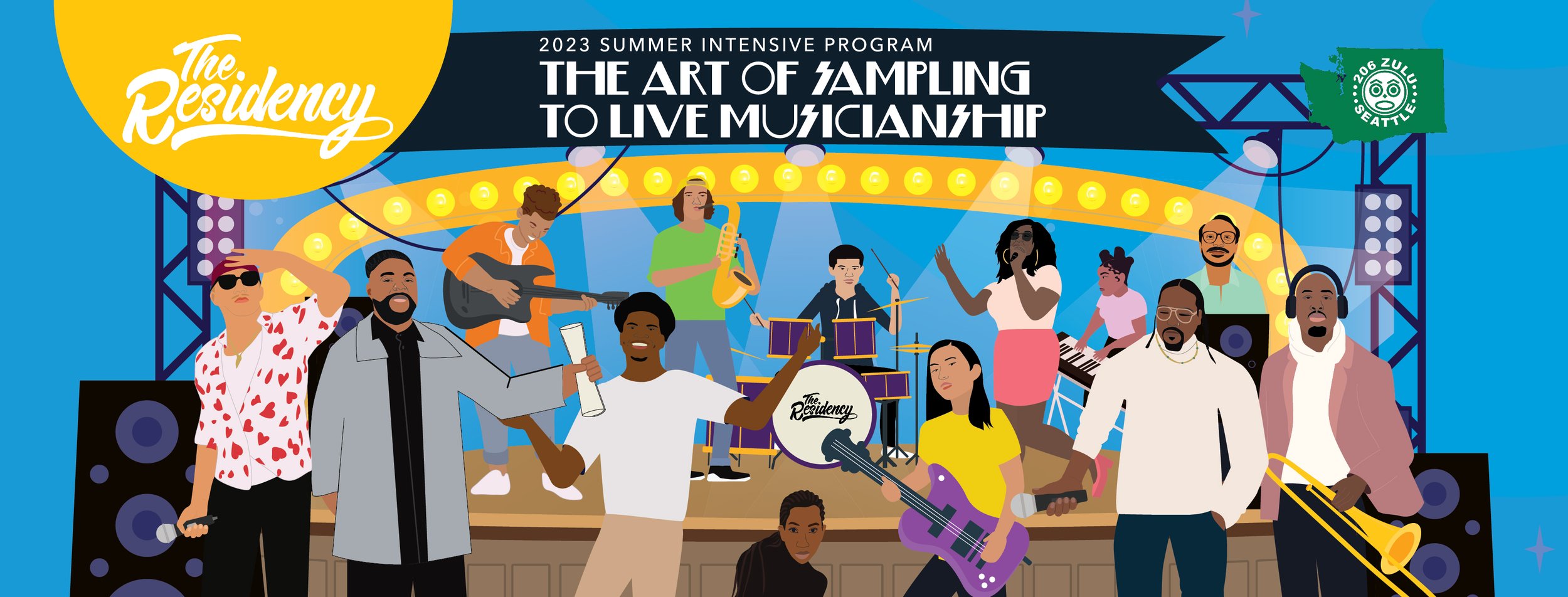 The Residency posters: Summer Intensive Program (nonprofit ...