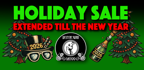 Holiday sale — LIVE BY THE SWORD TATTOO