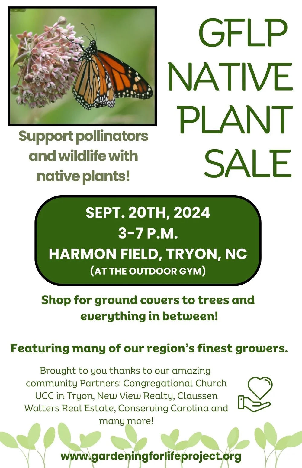 Tryon Native Plant Sale - Fall 2024 — Gardening for Life Project
